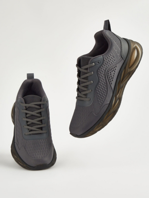 Grey Bubble Sole Trainers | Men | George at ASDA