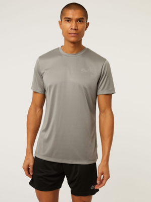 Grey Active Division Sports T-Shirt | Men | George at ASDA