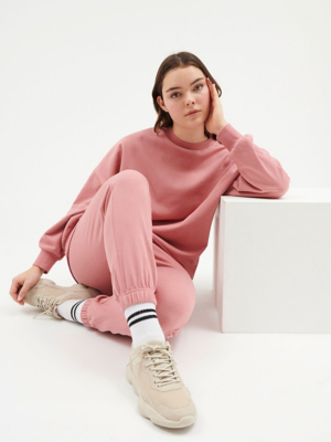 Pink Oversized Longline Sweatshirt | Women | George at ASDA