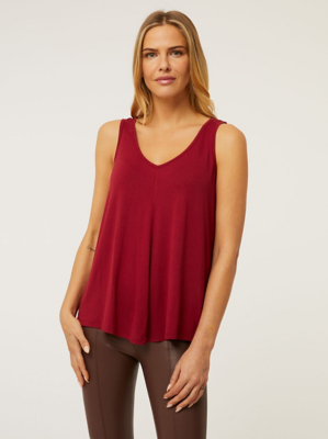 Burgundy Swing Vest | Women | George at ASDA
