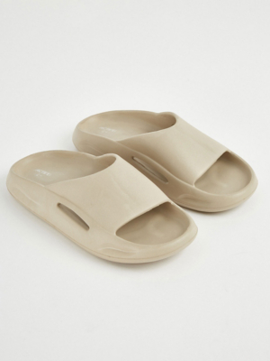 Cream Cut Out Sliders | Men | George at ASDA