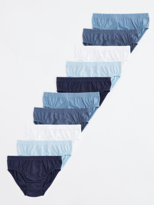 Multi Brief 10 Pack | Kids | George at ASDA