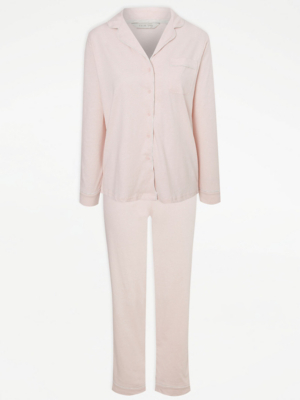 Pink Shirt Jersey Pyjamas Gift Set | Women | George at ASDA