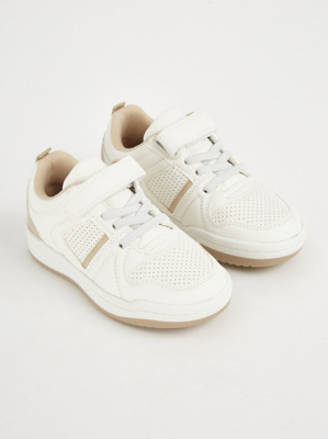Easy On White Double Fastening Trainers | Kids | George at ASDA
