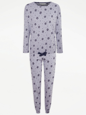 Dusky Blue Star Pyjamas | Women | George at ASDA