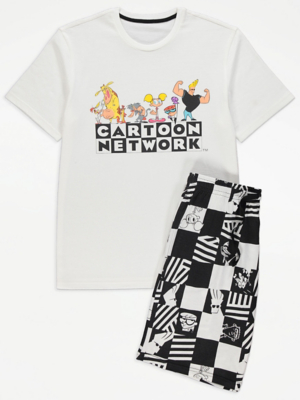 Cartoon Network Checked Short Pyjamas | Sale & Offers | George at ASDA
