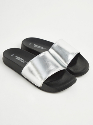Silver Sliders | Women | George at ASDA