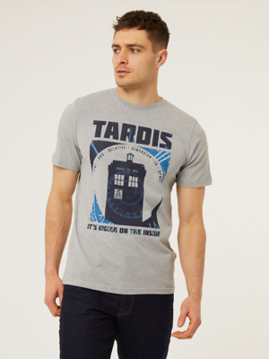 Dr Who Tardis Graphic Print T-Shirt | Men | George at ASDA