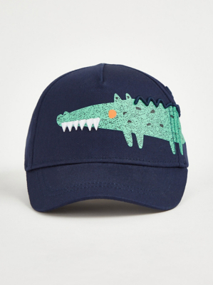Navy Crocodile Cap | Kids | George at ASDA