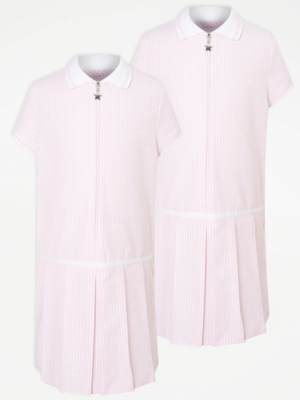Pink Gingham School Dresses Buy Lilac Sporty Gingham Dress 2 Pack 3