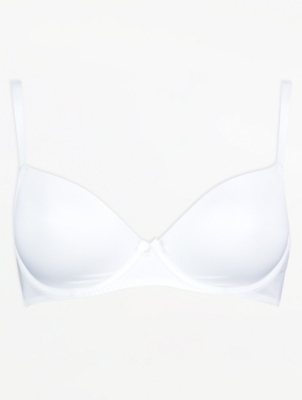 White Underwired T-Shirt Bra | Lingerie | George at ASDA