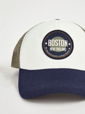 Boston Embroidered Mesh Cap | Men | George at ASDA