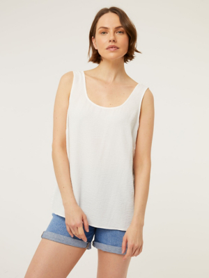 Ivory Built Up Cami Top | Women | George at ASDA