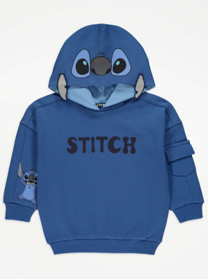 Disney Lilo & Stitch Blue Character Hoodie | Kids | George at ASDA