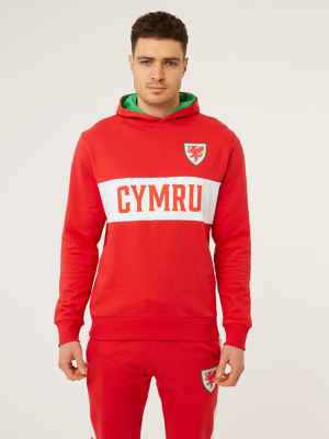 Red Cymru Wales Football Hoodie | Men | George at ASDA