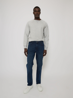 Dark Ink Straight Fit Jeans | Men | George at ASDA