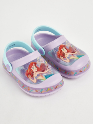Disney The Little Mermaid Ariel Sling Back Clogs | Kids | George at ASDA