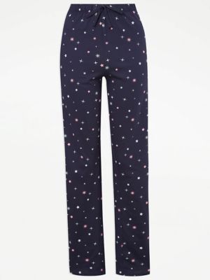 Navy Star Pyjama Bottoms | Sale & Offers | George at ASDA