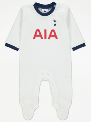 Tottenham Hotspur Football Club White Sleepsuit | Baby | George at ASDA