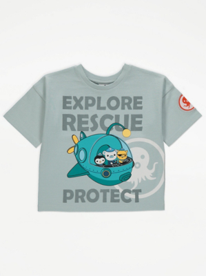 CBeebies Octonauts Explore Rescue Protect T-Shirt | Kids | George at ASDA