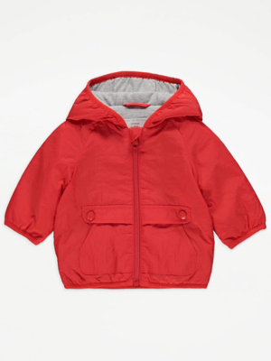 Red Padded Rain Mac | Sale & Offers | George at ASDA