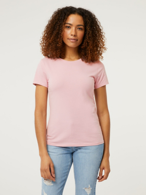 Mauve Basic T-Shirt | Women | George at ASDA