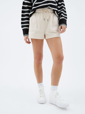 Neutral Basic Jersey Shorts | Women | George at ASDA