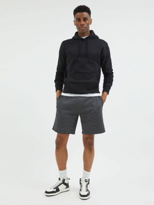 Charcoal Marl Diagonal Seam Shorts | Men | George at ASDA