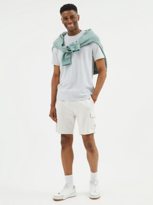 Neutral Cargo Jersey Shorts | Men | George at ASDA