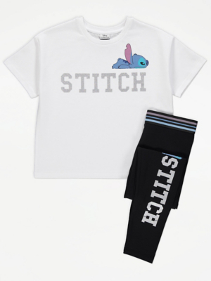 Disney Lilo and Stitch T-Shirt and Leggings Outfit | Kids | George at ASDA