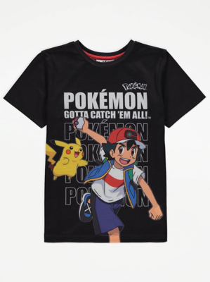 Pokémon Ash Graphic Print T-Shirt | Kids | George at ASDA