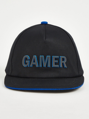 Black Gamer Cap | Kids | George at ASDA