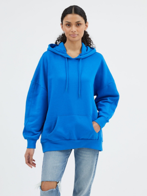 Cobalt Oversized Longline Hoodie | Women | George at ASDA