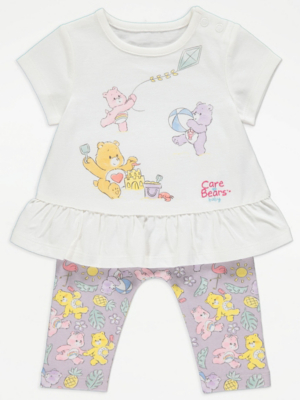 Care Bears Character Frill Hem Top and Leggings Set | Baby | George at ASDA