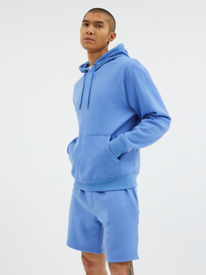 Blue Plain Hoodie | Men | George at ASDA