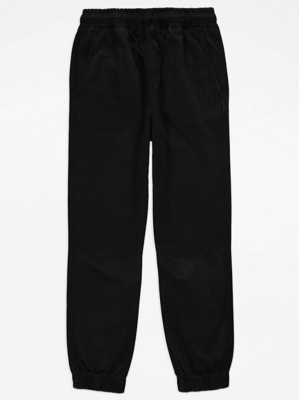 Black Plain Joggers | Kids | George at ASDA