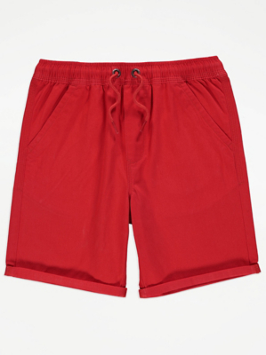 Red Plain Shorts | Kids | George at ASDA
