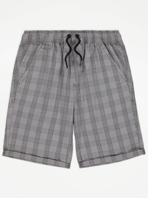 Grey Checked Shorts | Kids | George at ASDA