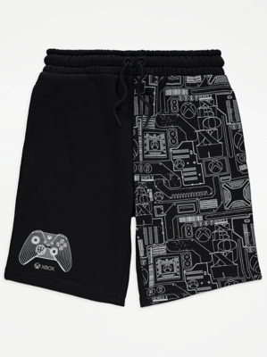 Xbox Black Logo Print Jersey Shorts | Kids | George at ASDA