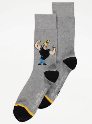 Cartoon Network Johnny Bravo Character Socks | Men | George at ASDA