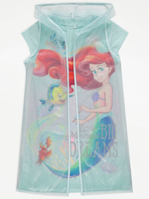 Disney The Little Mermaid Ariel Nightdress and Cape | Kids | George at ASDA