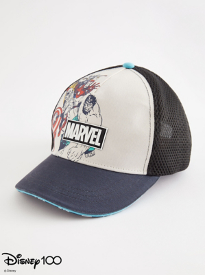 Disney 100 Marvel Character Print Cap | Kids | George at ASDA