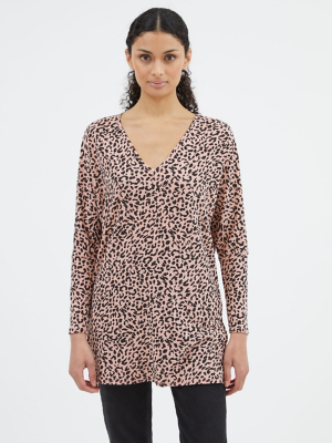 Animal Print Batwing Jersey Tunic | Women | George at ASDA