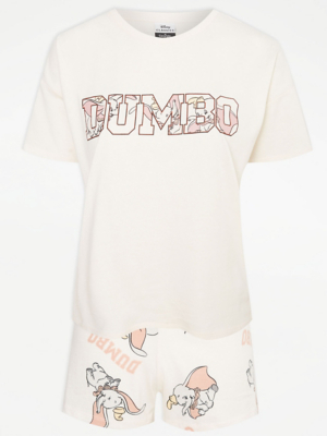 Disney Dumbo Pink Character Print Short Pyjamas | Sale & Offers ...