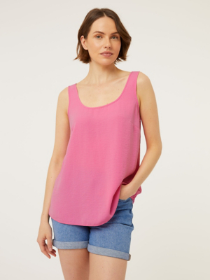 Pink Built Up Cami Top | Women | George at ASDA