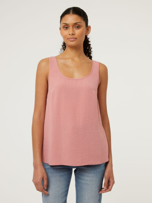Pink Built Up Cami Top | Women | George at ASDA