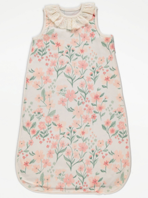 Cream Floral Sleep Bag 0.5 Tog | Baby | George at ASDA