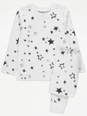 White Star Jersey Pyjamas | Kids | George at ASDA