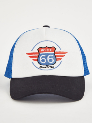 Blue Route 66 Trucker Cap | Men | George at ASDA