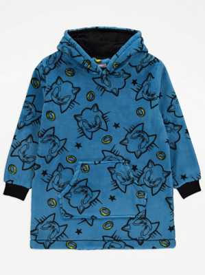 Sonic The Hedgehog Blue Snuggle Snoodie | Kids | George at ASDA